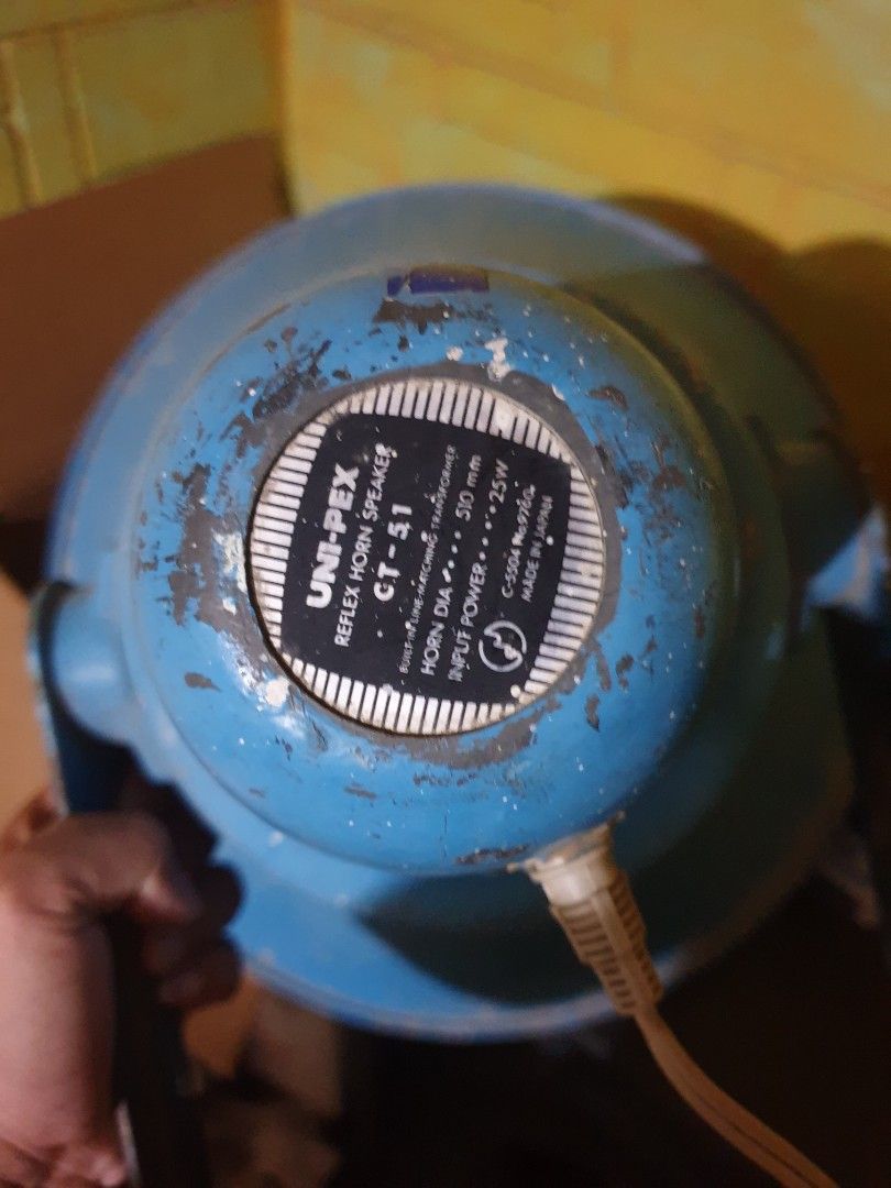 Unipex Reflex Horn Speaker, Audio, Soundbars, Speakers & Amplifiers on ...