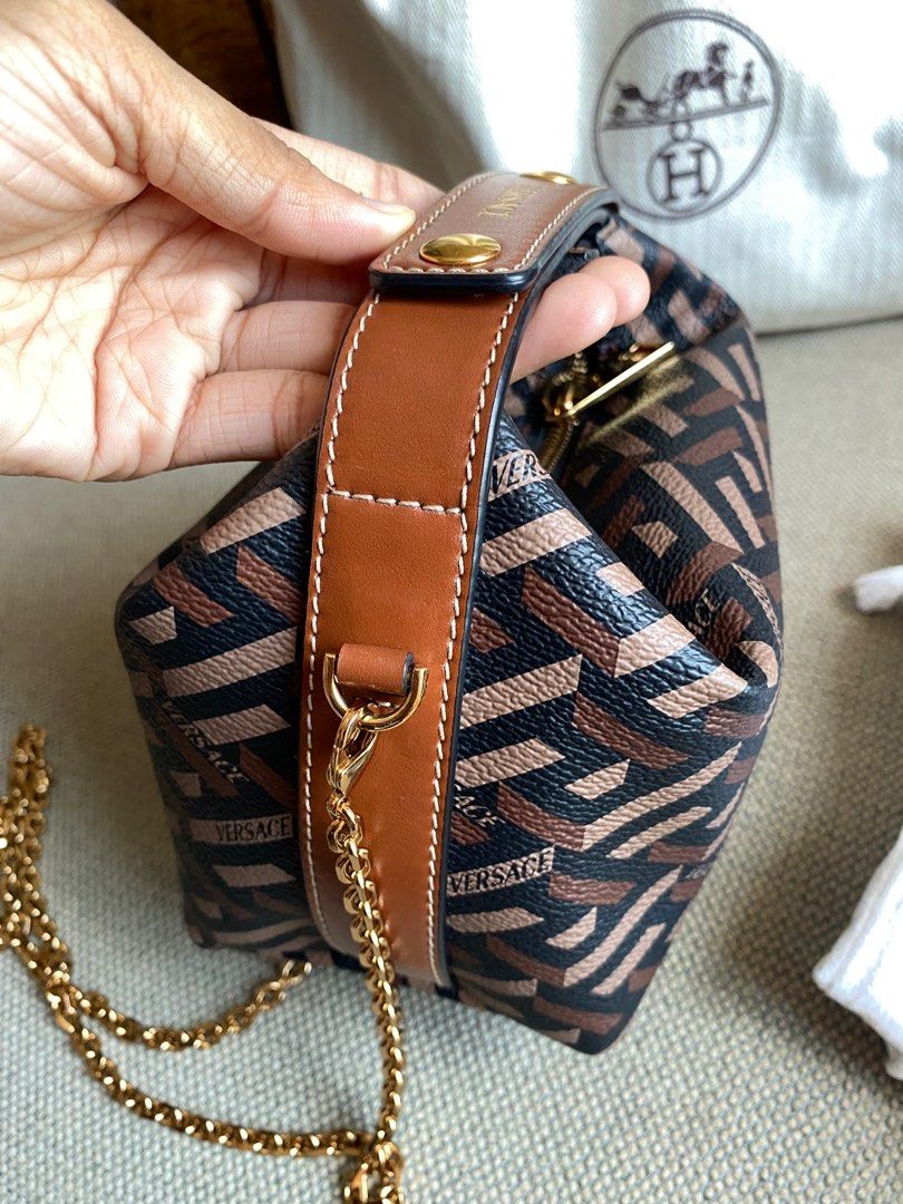 Versace la Greca Monogram, Luxury, Bags & Wallets on Carousell