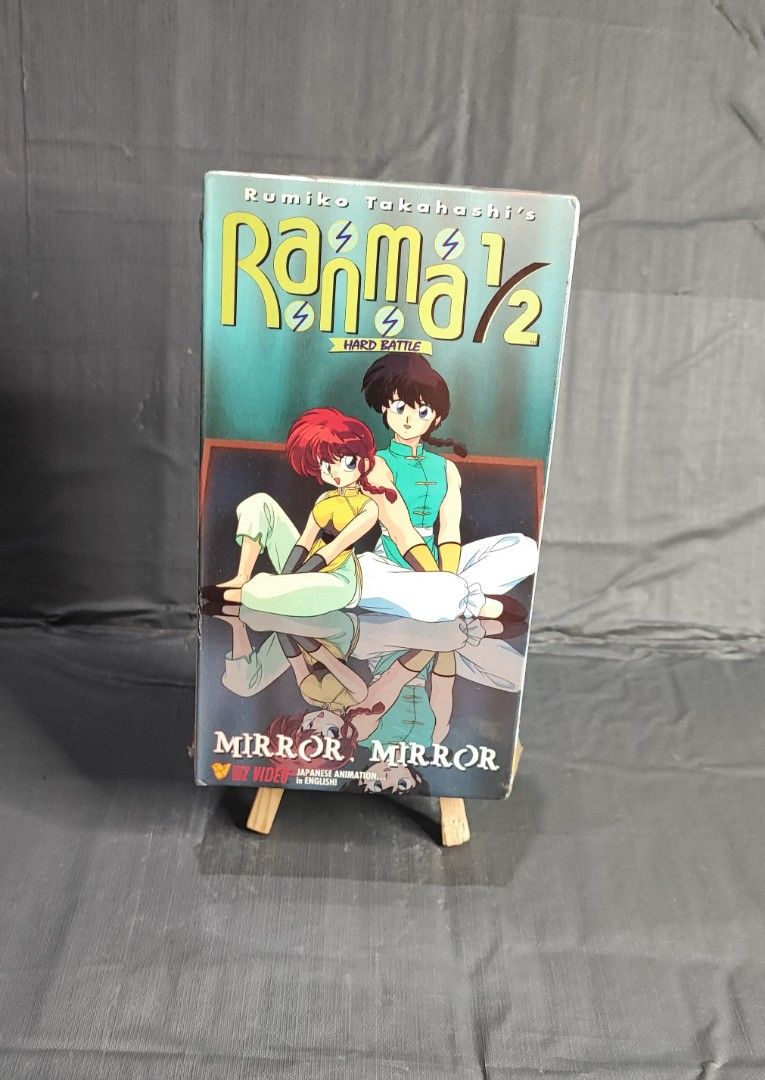 VHS Tapes Sealed Ranma 1/2 Hard Battle Mirror Mirror, Hobbies & Toys ...