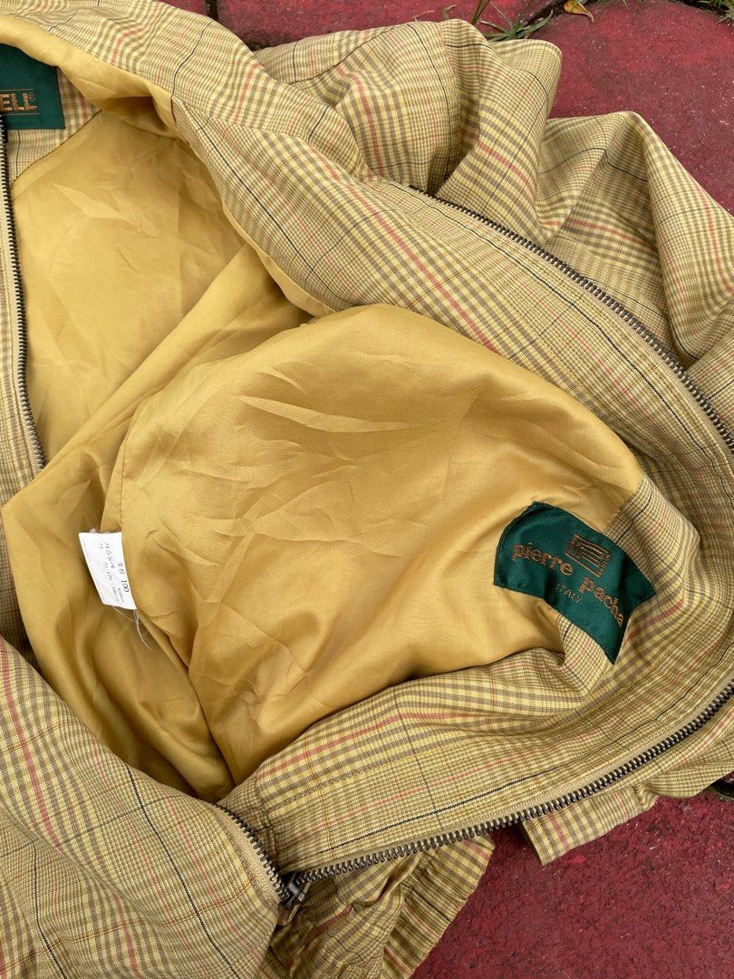 Vintage BigBell Pierre Pacha Mustard Harrington jacket, Men's Fashion ...