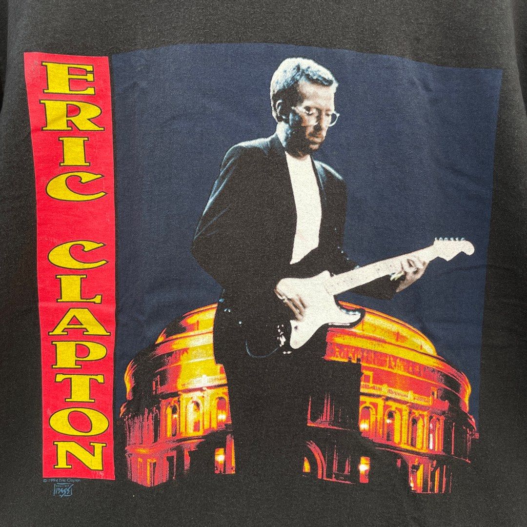 Vintage Eric Clapton, Men's Fashion, Tops & Sets, Tshirts & Polo Shirts ...