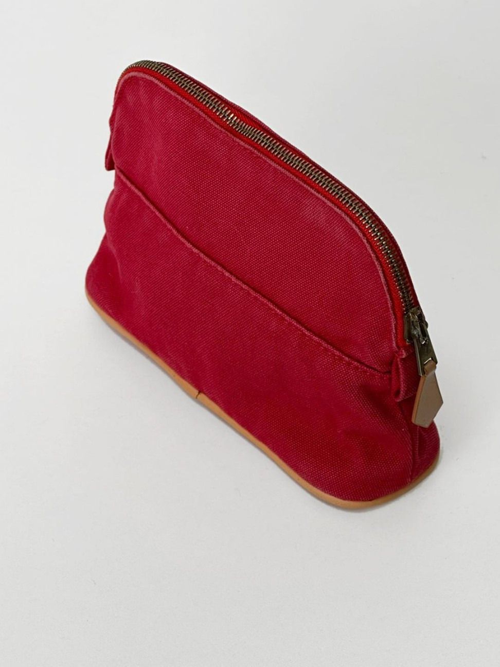 Vintage Hermes Red Bolide Pouch, Luxury, Bags & Wallets on Carousell