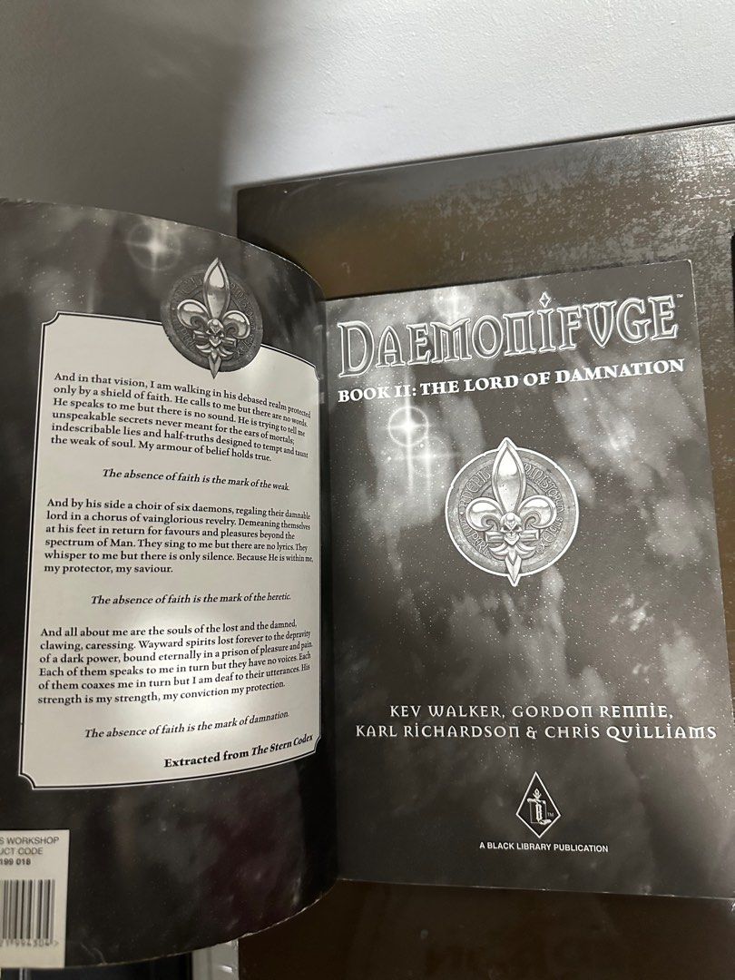 Warhammer Graphic novel. Games Workshop. Daemonifuge Book Two: Lord of ...