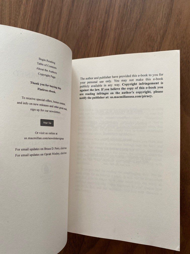 What happened to you? - Bruce Perry & Oprah Winfrey, Hobbies & Toys ...
