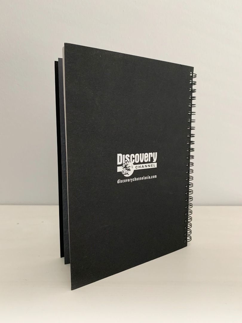 Wire Bind Notebook by Discovery Channel (15cm x 21cm), Hobbies & Toys ...