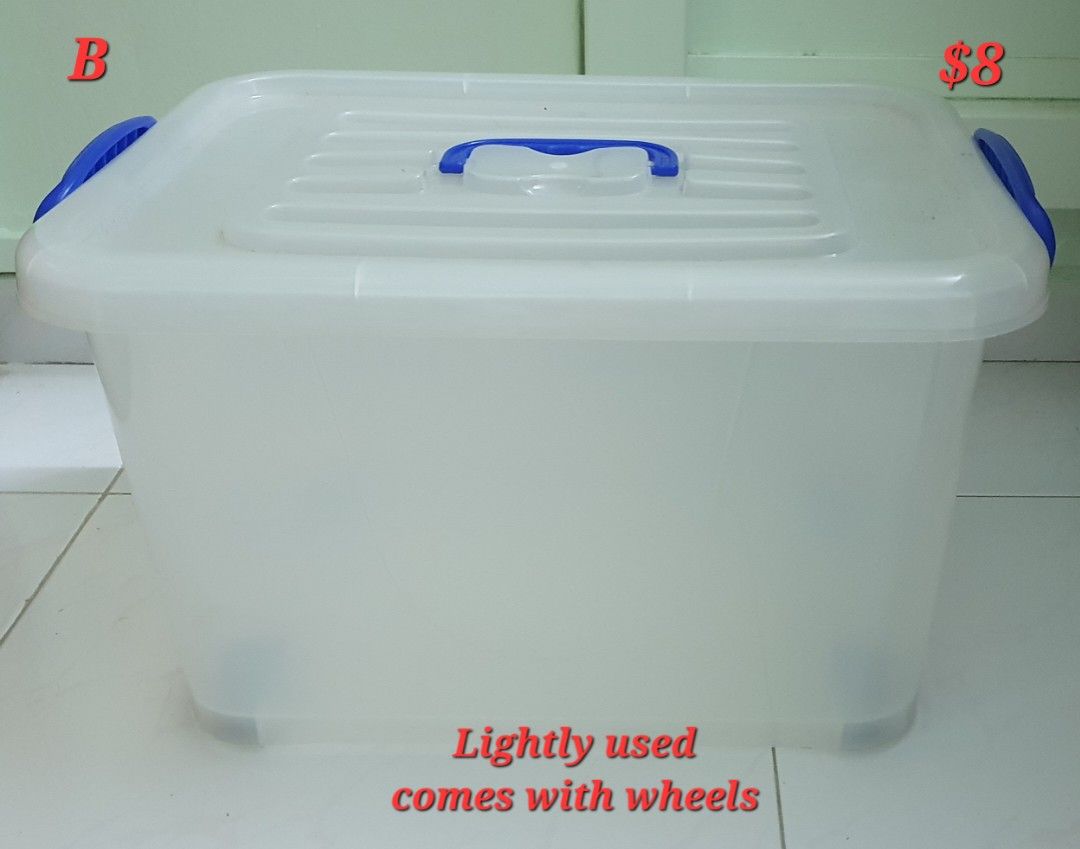 (Working in good condition)Storage Box $5~$8|Travel Handheld garment ...