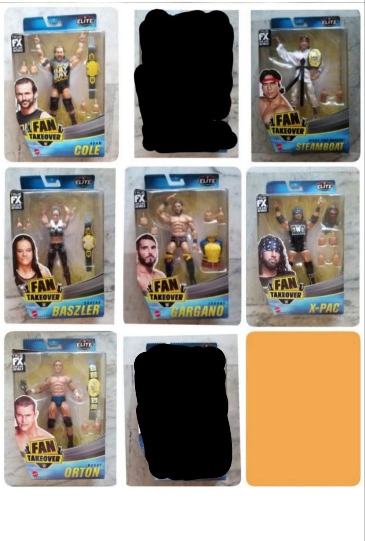 WWE Fan Takeover Elite Cole Ricky Steamboat Survivor Series Morrison ...