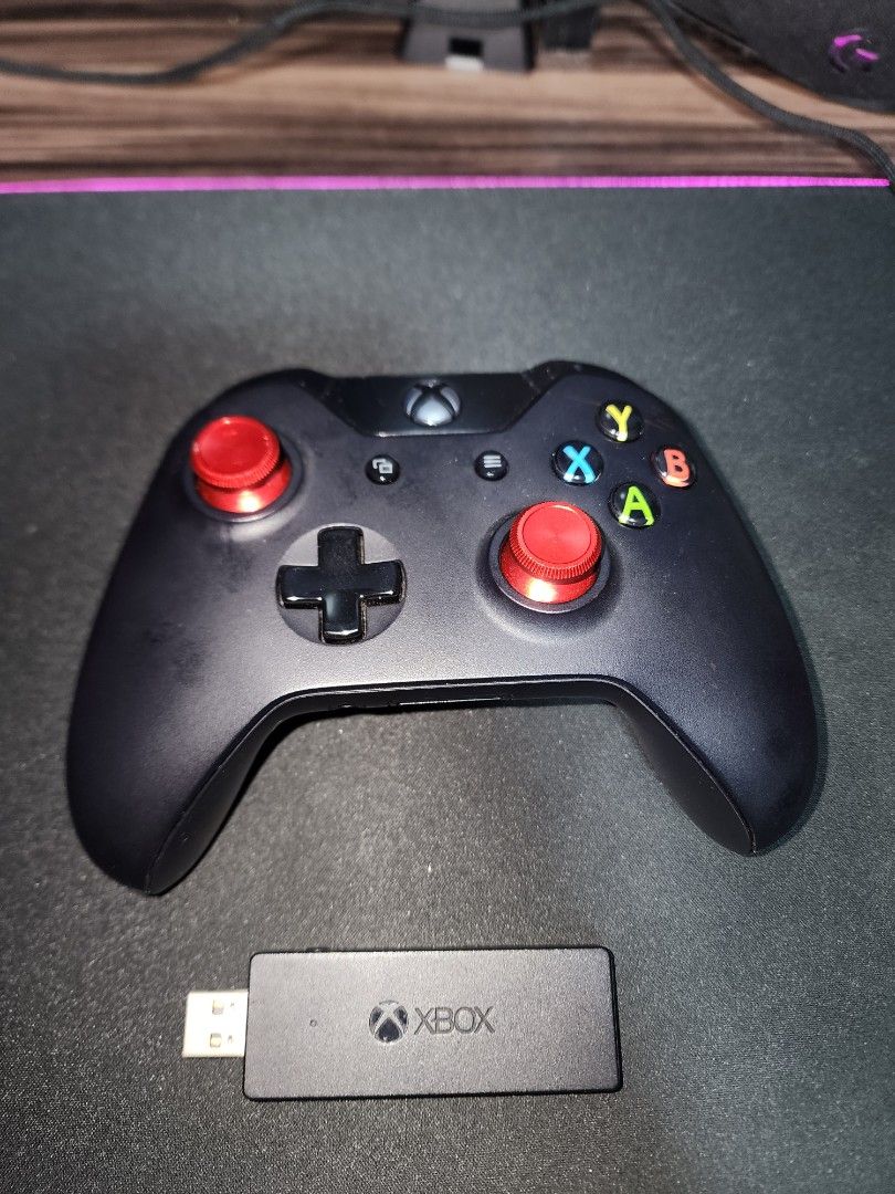 XBOX ONE CONTROLLER AND WIRELESS ADAPTER FOR WINDOWS, Video Gaming ...
