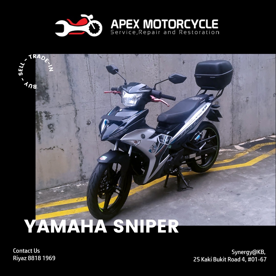 Yamaha Sniper (COE EXPIRY JAN 2026), Motorcycles, Motorcycles for Sale ...