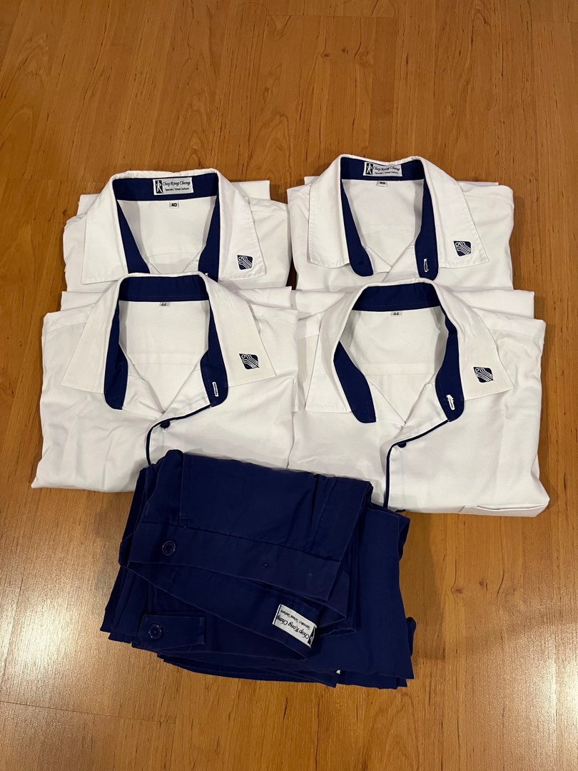 Yishun Secondary School Uniform Top & Pants, Hobbies & Toys, Stationery ...