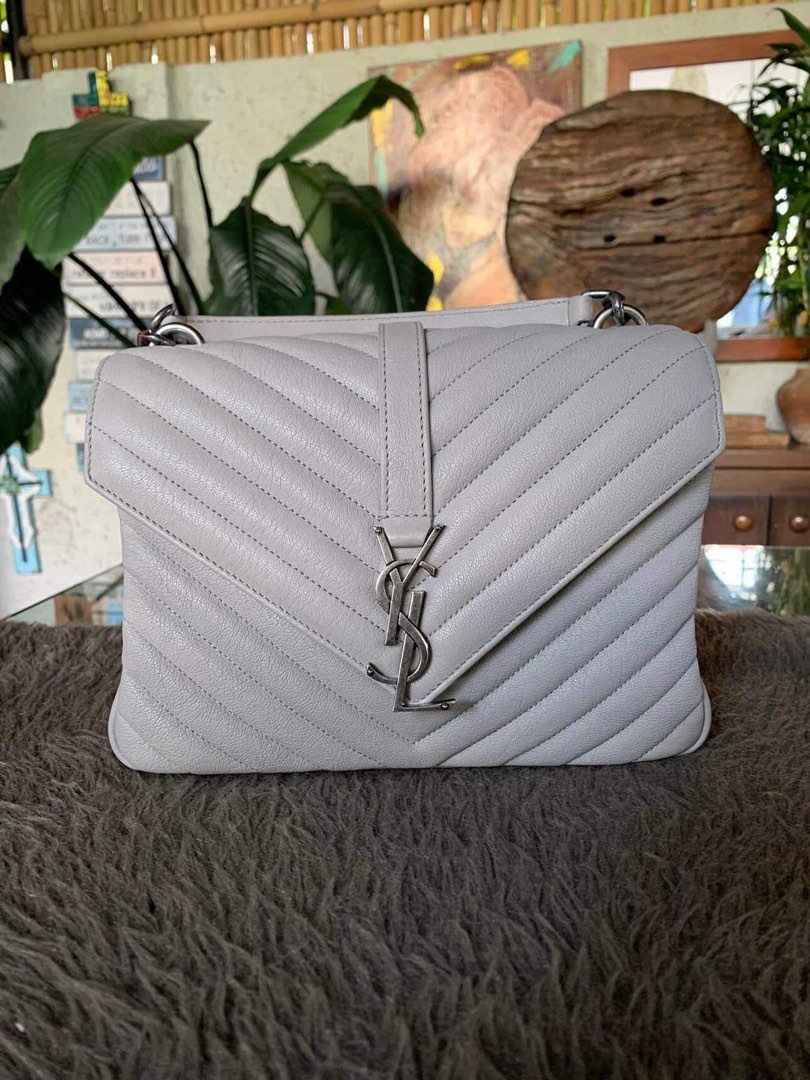 YSL College Bag Medium, Luxury, Bags & Wallets on Carousell