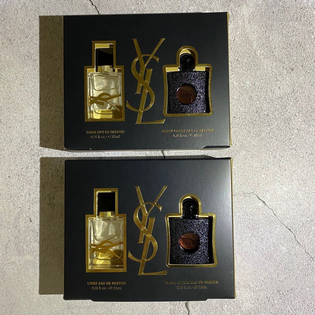 YSL Mini Perfume Set YSL Libre YSL Opium Beauty Personal Care YSL Mini Perfume Set YSL Libre YSL Opium Beauty Personal Care