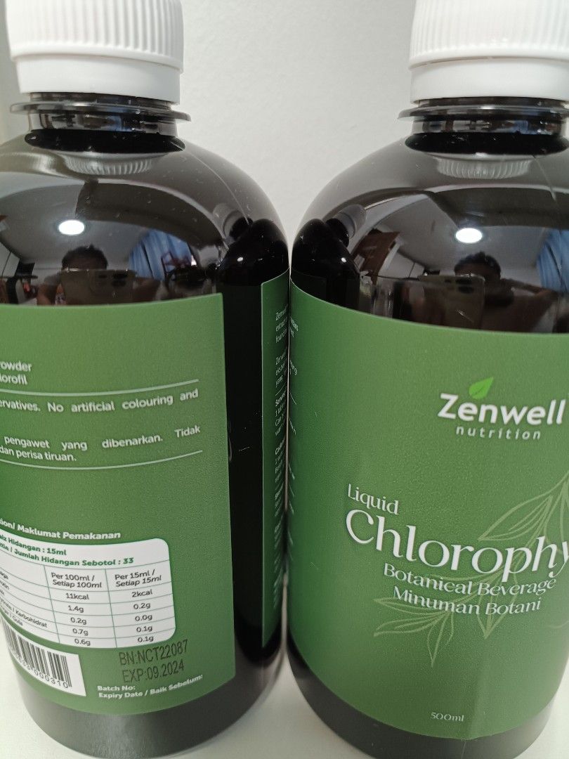 Zenwell nutrition chlorophyll, Health & Nutrition, Health Supplements ...