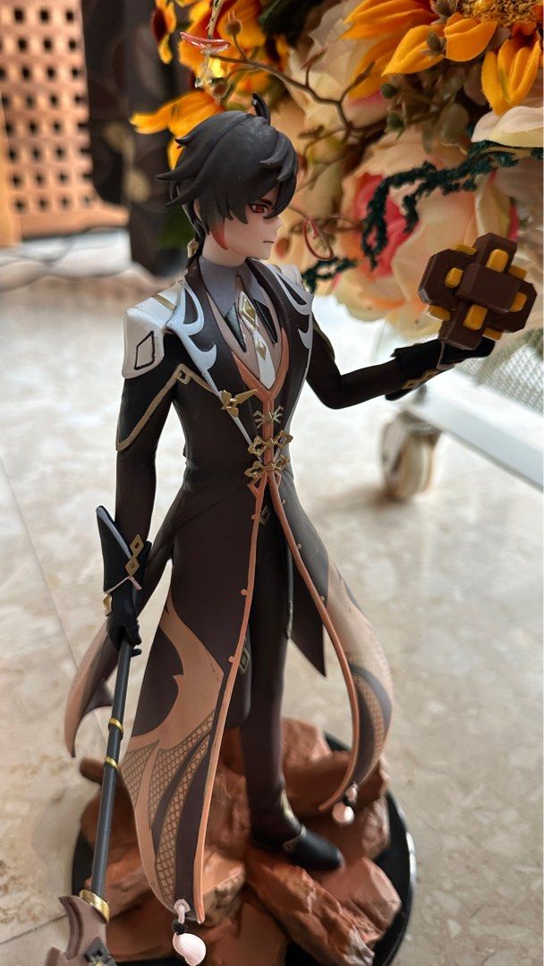 Zhongli Genshin Impact Figurine, Hobbies & Toys, Toys & Games on Carousell