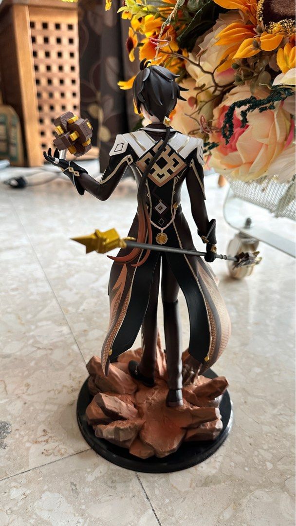 Zhongli Genshin Impact Figurine, Hobbies & Toys, Toys & Games on Carousell