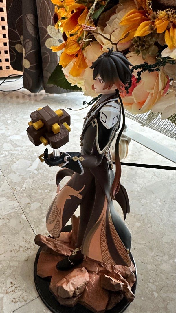 Zhongli Genshin Impact Figurine, Hobbies & Toys, Toys & Games on Carousell