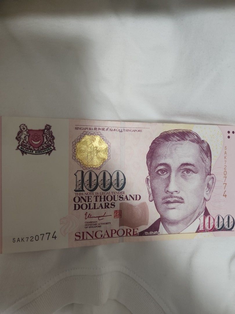 $1000 note, Hobbies & Toys, Memorabilia & Collectibles, Currency on ...