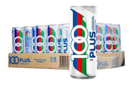 100 Plus Can Drink Original 325ml x24, Food & Drinks, Beverages on ...