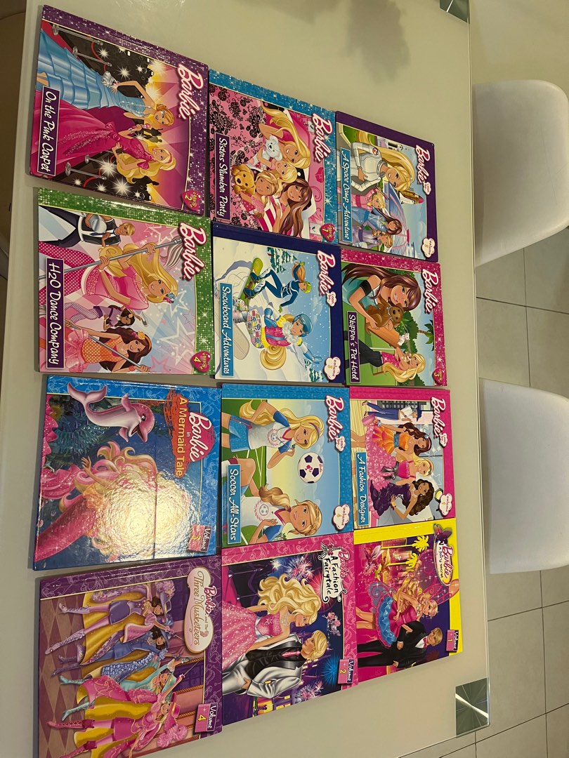 12 Barbie books, Hobbies & Toys, Books & Magazines, Children's Books on ...