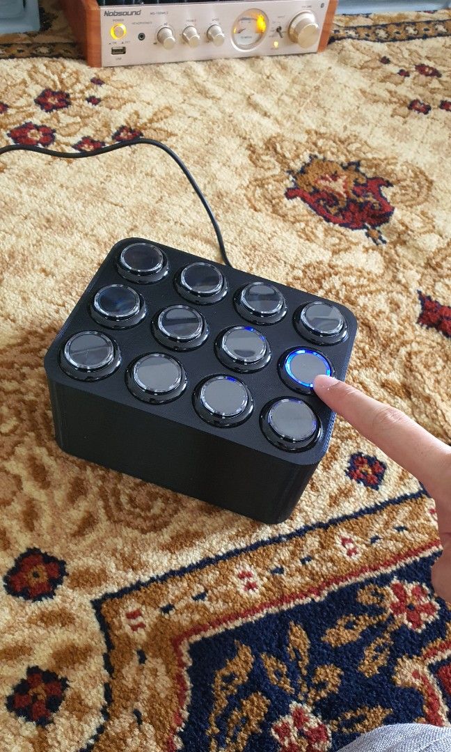 12 button macropad, Video Gaming, Gaming Accessories, Controllers on ...