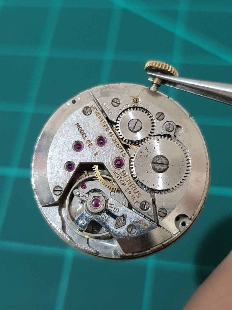 1950s Benrus Day Date Calendar Pointer vintage watch rare, Men's ...