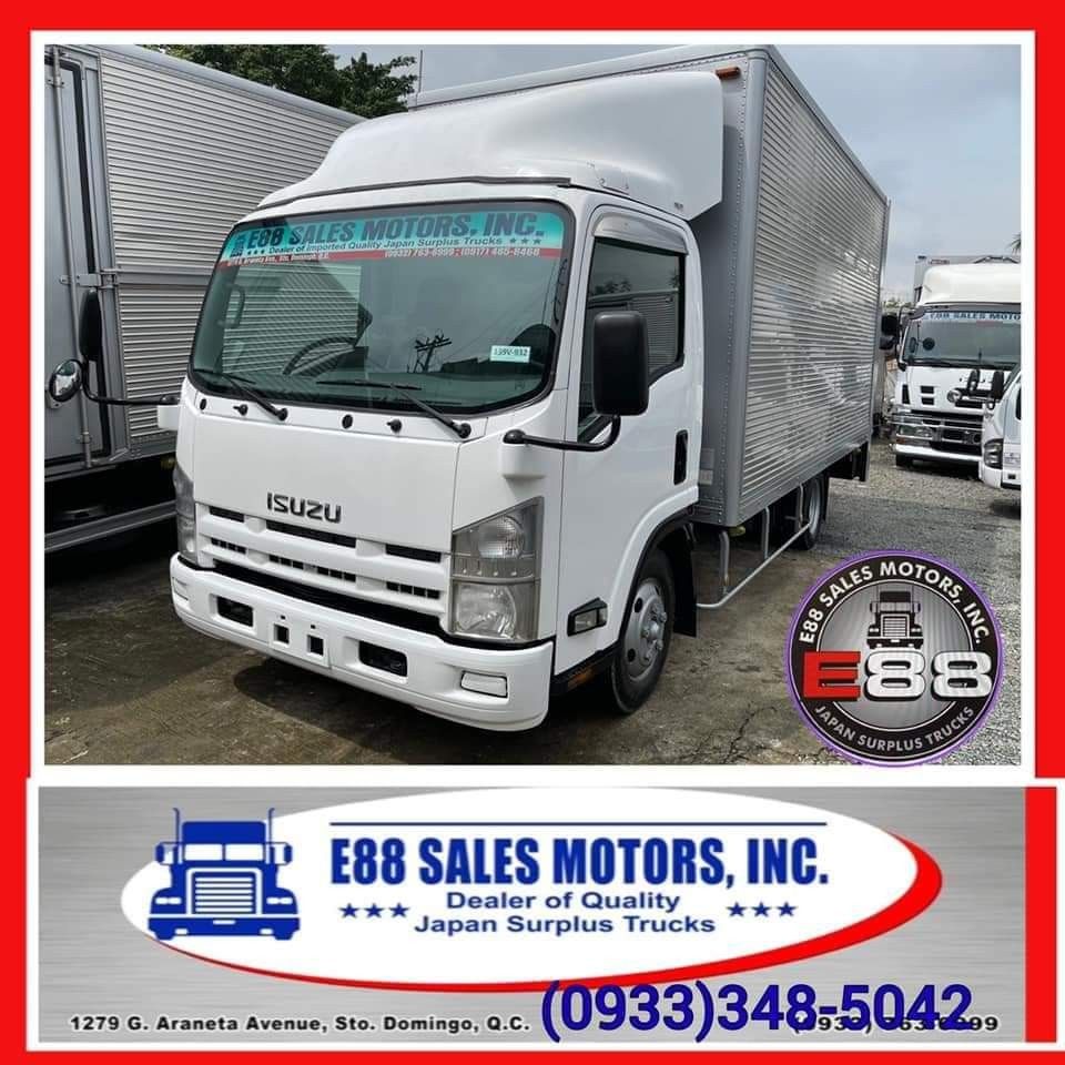 2021 ISUZU Elf NPR WIDE 14.5 feet Aluminum Closed Van N Series 4JJ1 ...
