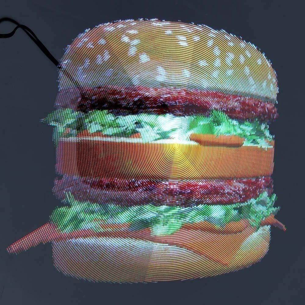 [2302] 3D Hologram AD LED Fan SHANG TONG 100-240V Utorch FY3D Z1 ...