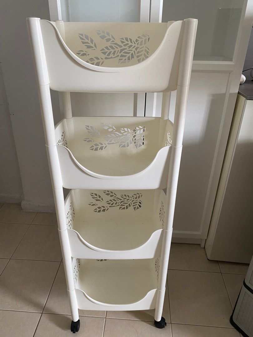 4 Tier multi purpose organizer rack, Furniture & Home Living, Furniture ...