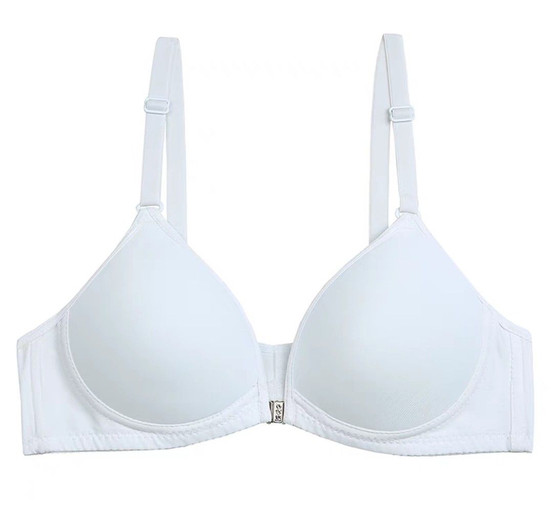 [7 color] Women front lock push up bra, Women's Fashion, New ...