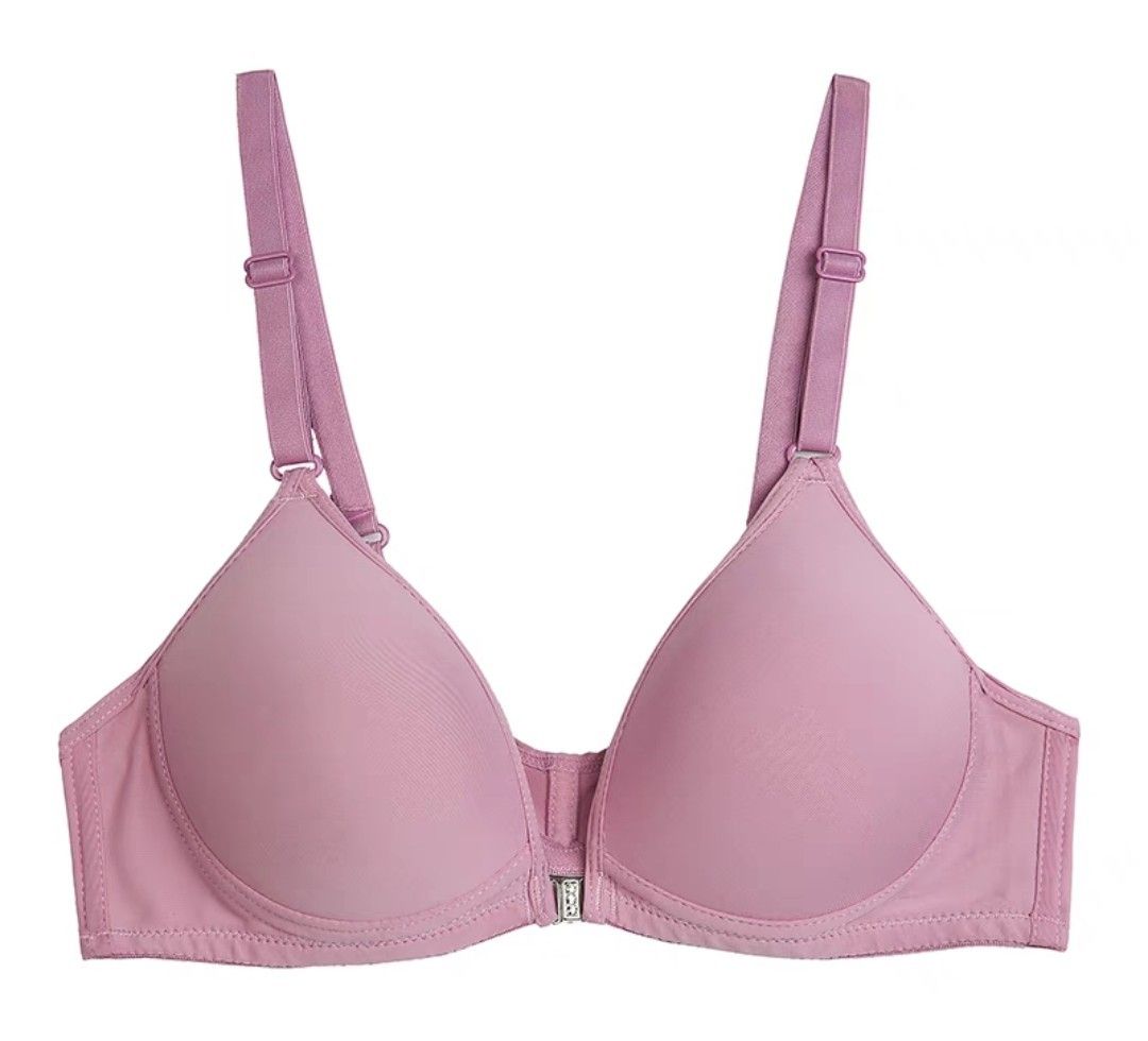 [7 color] Women front lock push up bra, Women's Fashion, New ...