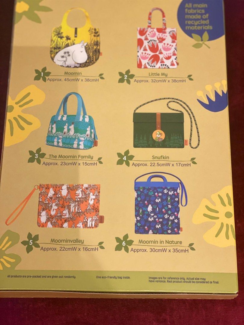 7-11 moomin bags 2023, Women's Fashion, Bags & Wallets, Tote Bags on ...