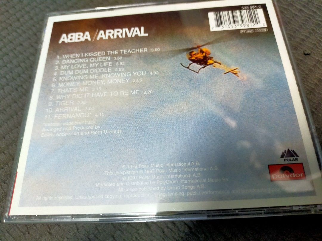 ABBA - Arrival, Hobbies & Toys, Music & Media, CDs & DVDs on Carousell