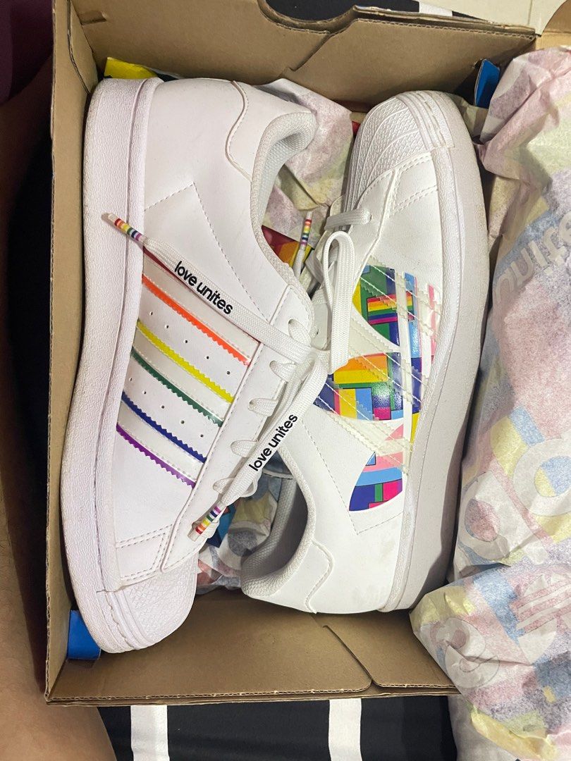 Adidas Superstar Pride edition (limited), Men's Fashion, Footwear ...