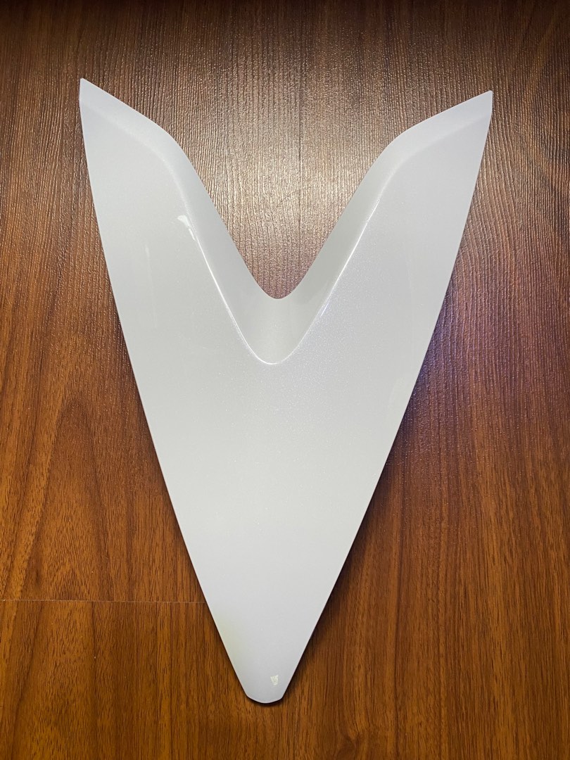 Aerox V1 White V Panel NVX, Motorcycles, Motorcycle Accessories on ...