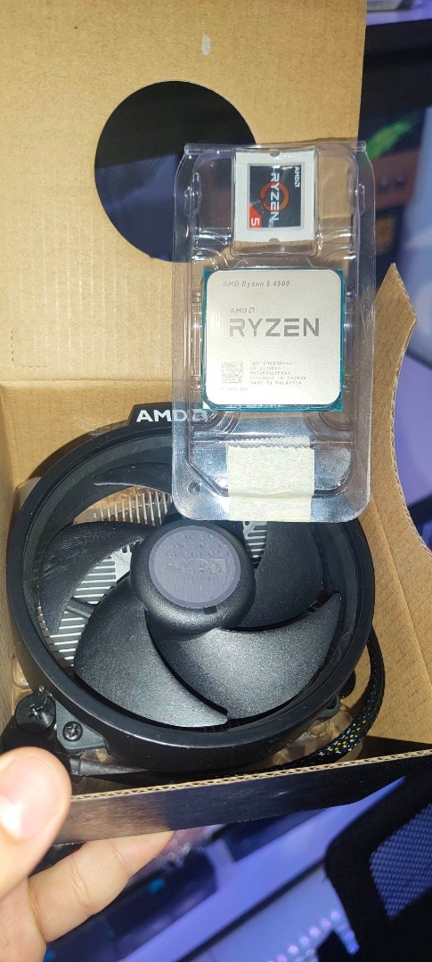AMD Ryzen 5 4500 3.6GHz 6 Cores 12 Threads 65W AM4 CPU Tray Type on Carousell