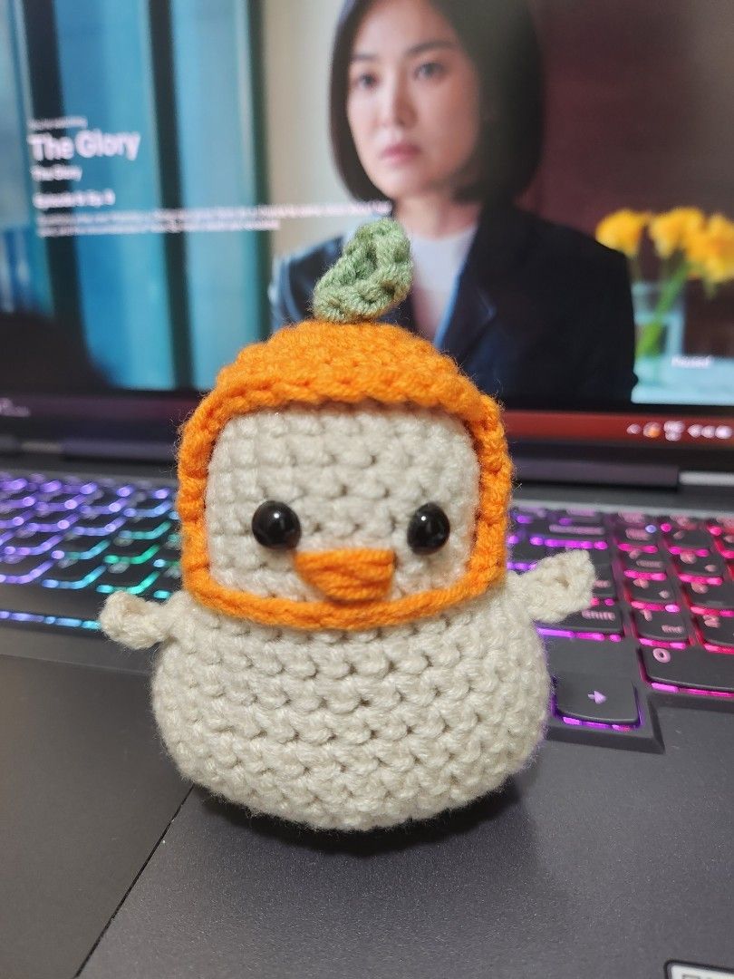 Ami Duck Carrot Hat, Hobbies & Toys, Toys & Games on Carousell