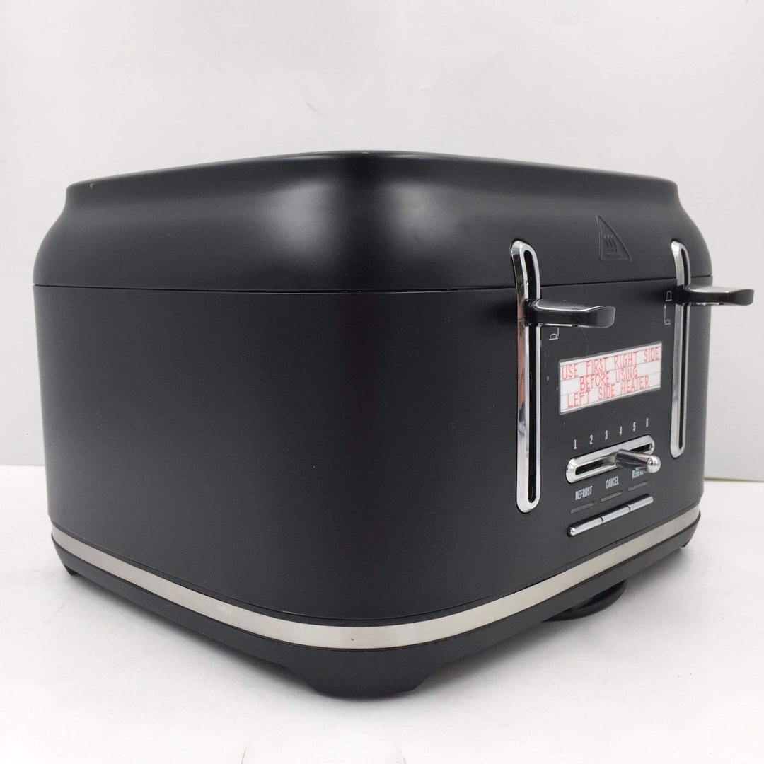 ANKO 4-Slice Toaster (Matte Black), TV & Home Appliances, Kitchen ...