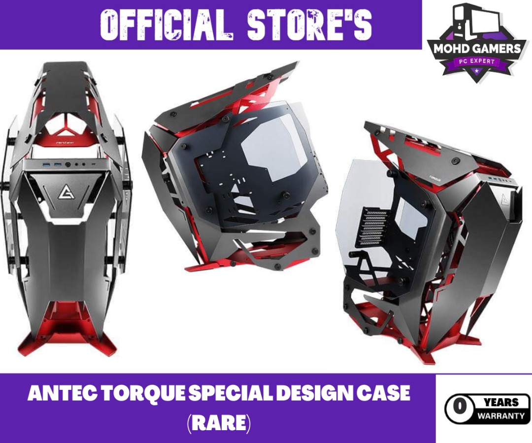 ANTEC TORQUE BLACK/RED SPECIAL DESIGN CASE (RARE), Computers & Tech ...