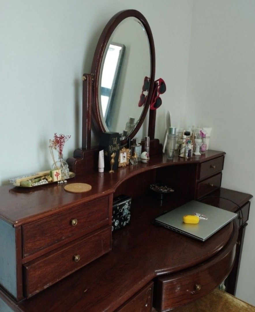 Antique Chinese Dressing Table, Furniture & Home Living, Furniture ...