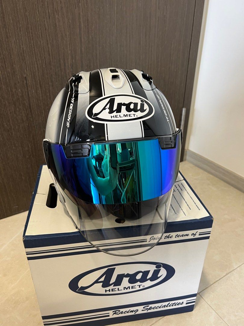 Arai Helmet VZ ram , Motorcycles, Motorcycle Apparel on Carousell