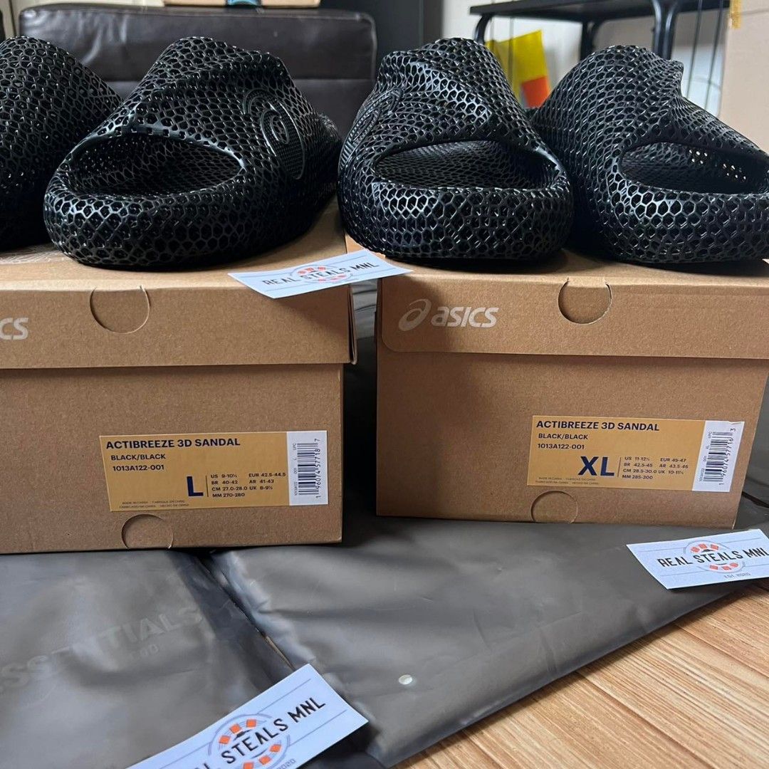 Asics Actibreeze 3d Slides Mens Fashion Footwear Sneakers On Carousell