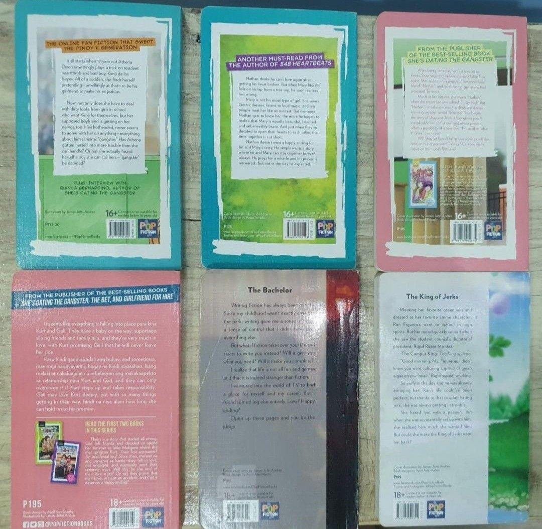 Assorted Pop Fiction Books on Carousell