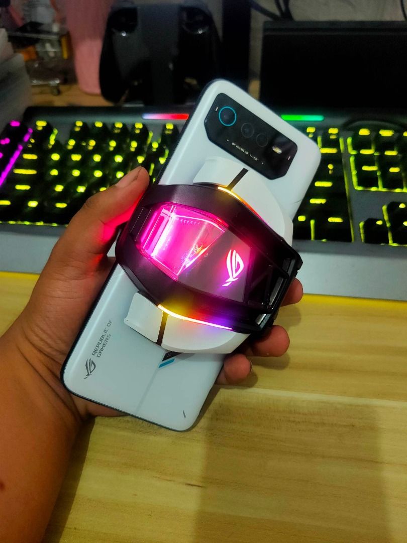 Asus ROG Phone 6 with Aero Cooler, Mobile Phones & Gadgets, Mobile ...