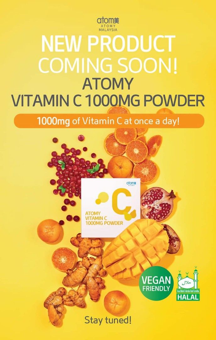 Atomy Vitamin C 1000MG, Health & Nutrition, Health Supplements ...