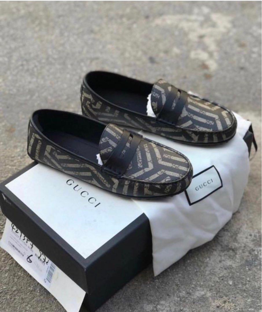 Authentic Gucci Caelido slip on shoes sepatu Gucci original, Fesyen ...
