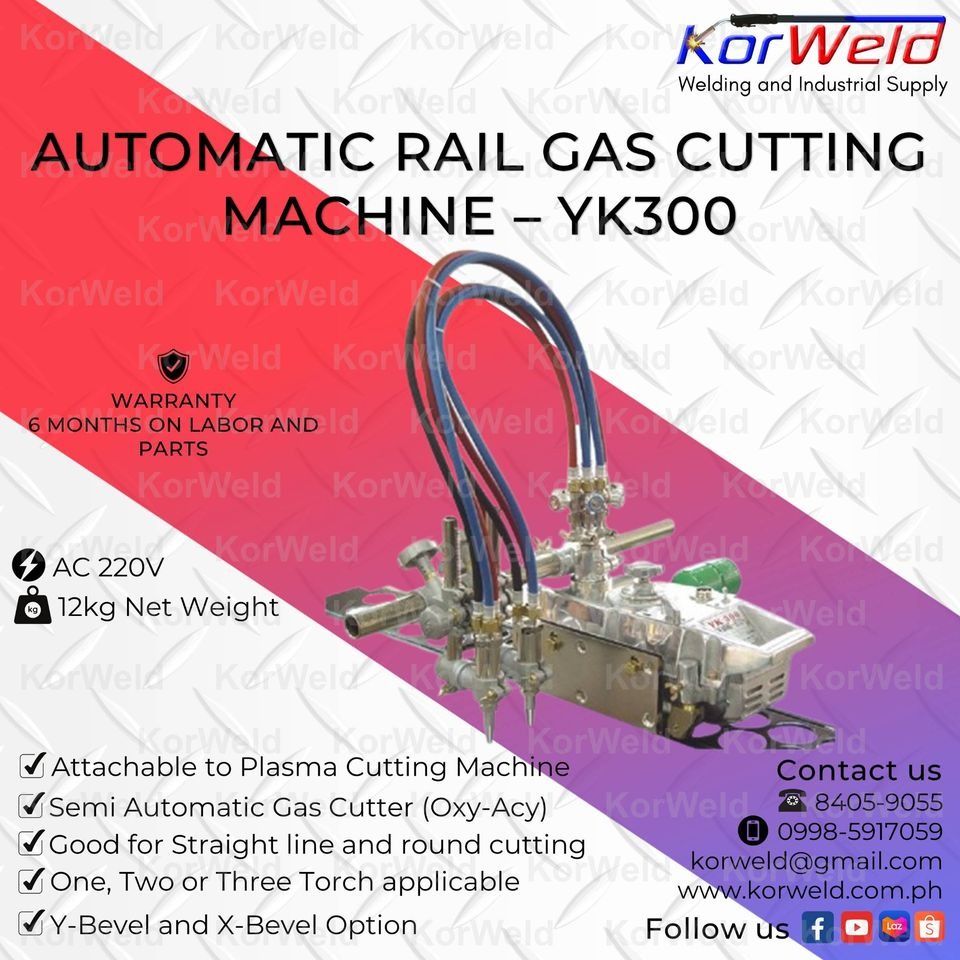 Automatic Rail Gas Cutting Machine - YK300, Commercial & Industrial ...