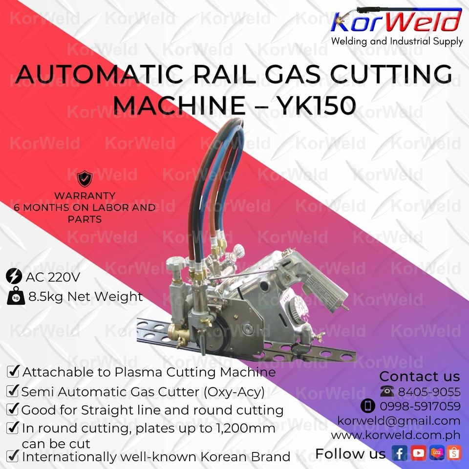 Automatic Rail Gas Cutting Machine - YK150 on Carousell