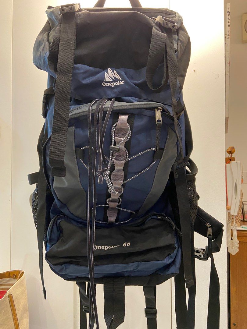 Backpack used once for Ubin outbound, Men's Fashion, Bags, Backpacks on ...