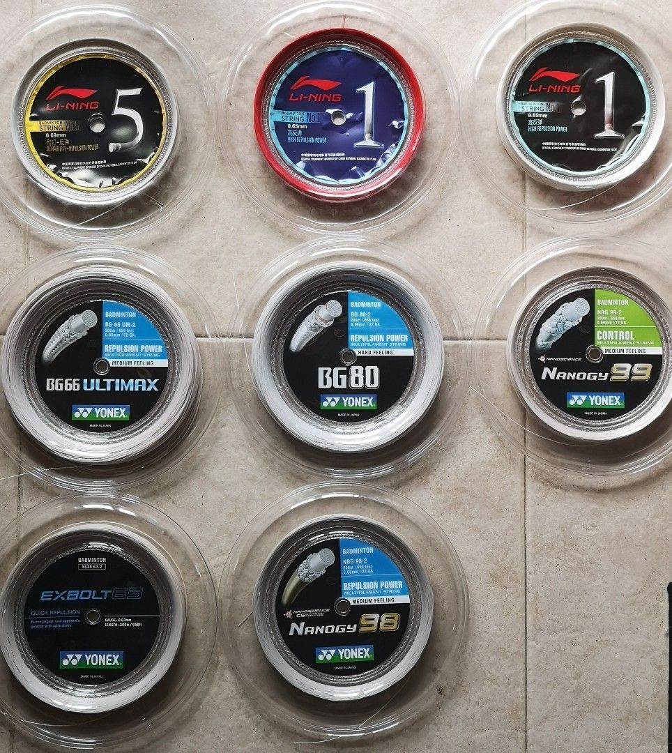 Badminton Restring Service Bukit Panjang, Sports Equipment, Sports ...