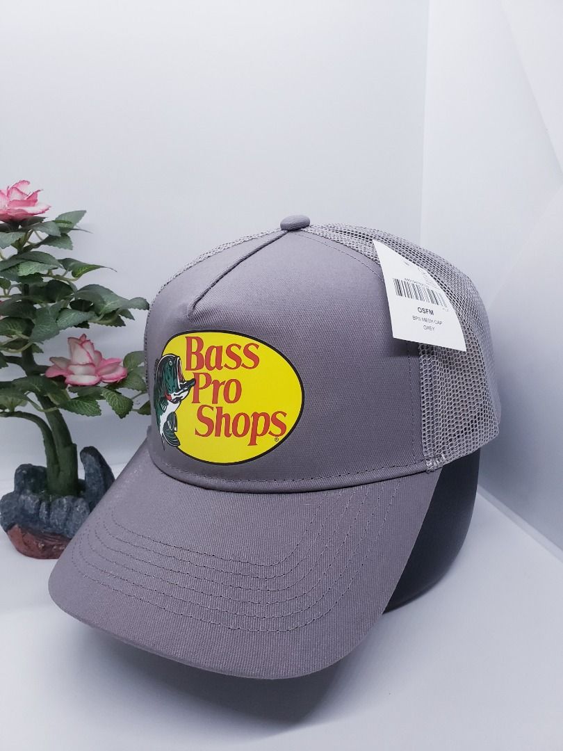 BASS PRO Cap (Gray Color), Men's Fashion, Watches & Accessories, Caps ...